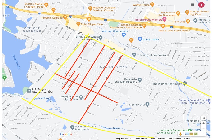 Slavery’s Influence on the Geography of Baton Rouge Today – Slavery in ...