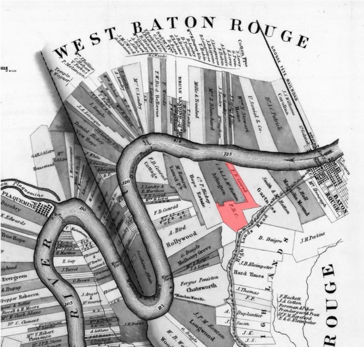 The Former Plantations of LSU’s Campus – Slavery in Baton Rouge